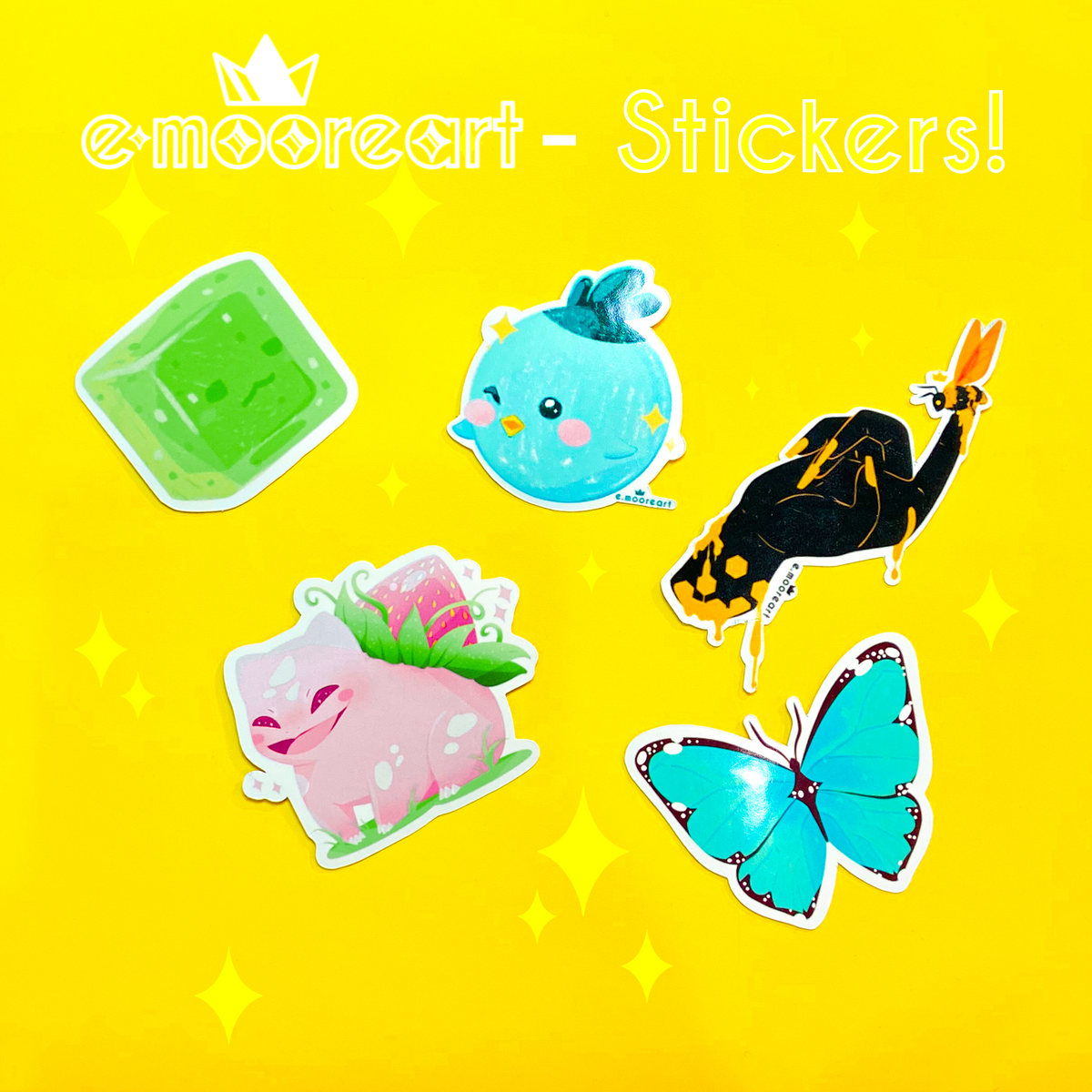 Stickers – E.Moore Art Studio