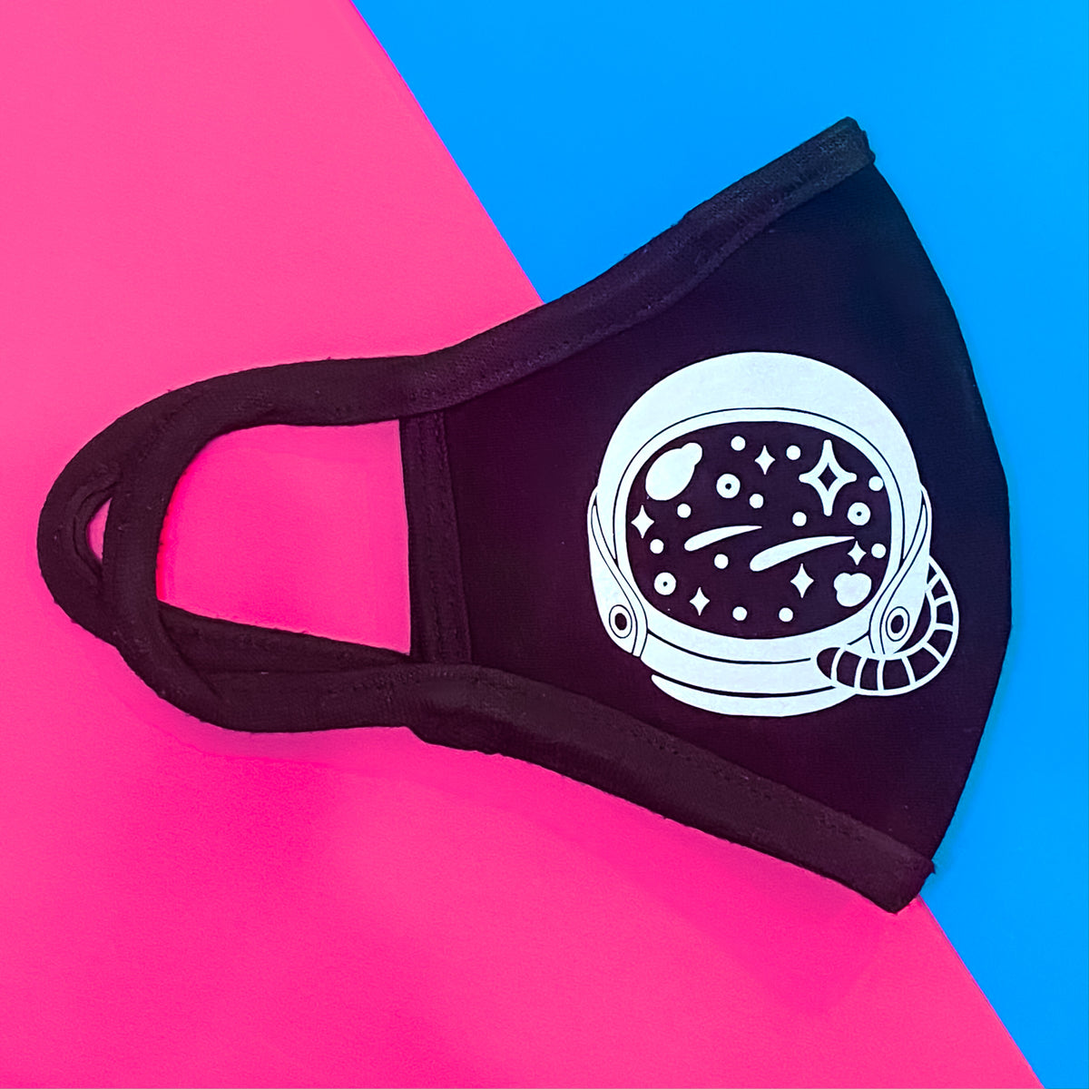 Reflective Astro Mask – E.Moore Art Studio