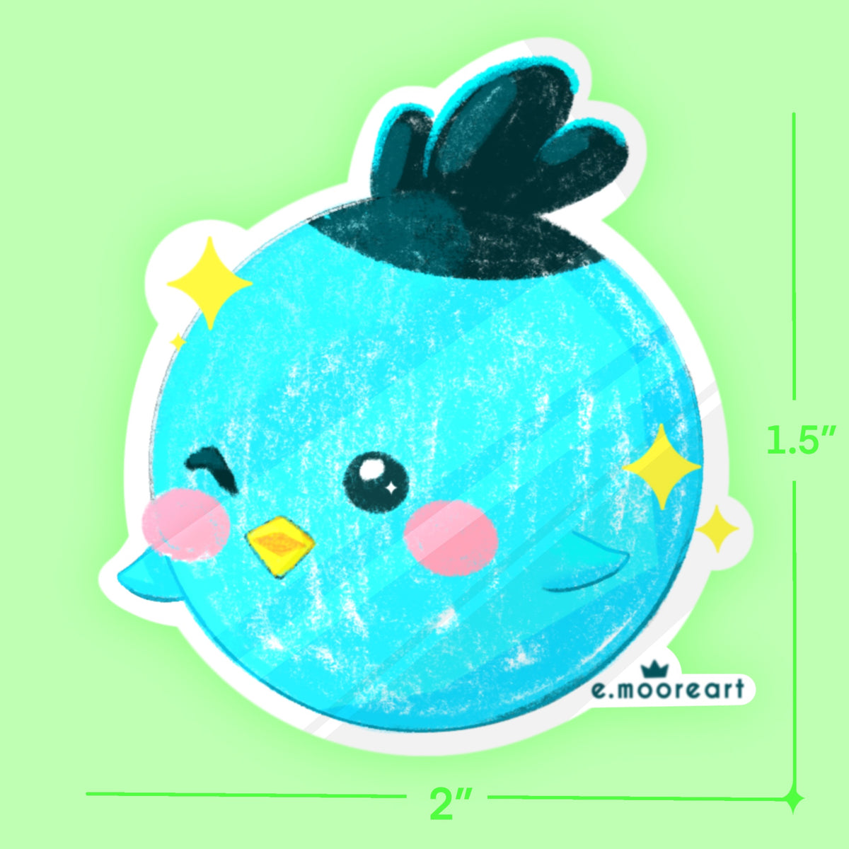 Xiao Fei Sticker – E.Moore Art Studio